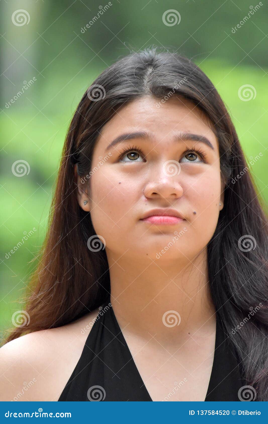 Uncaring Pretty Diverse Female Stock Photo - Image of apathy, diversity ...