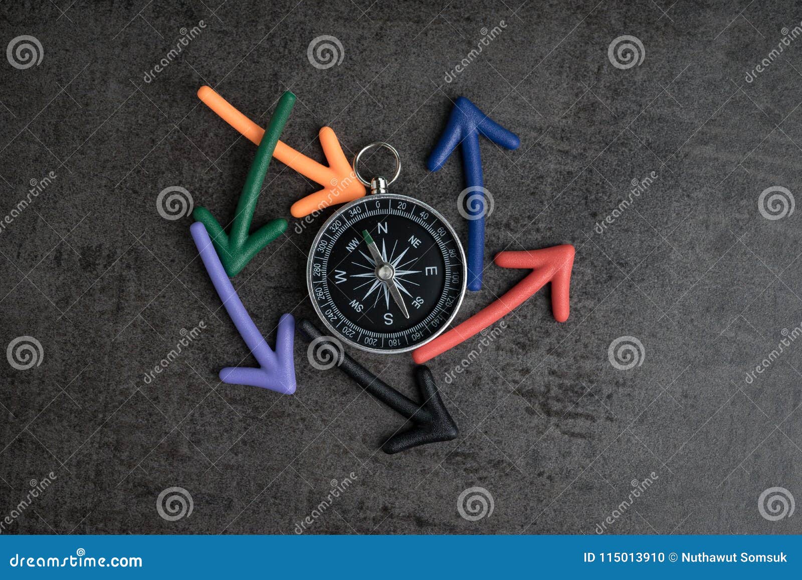 Uncertain Alternative Path Or Multiple Life Direction Concept, C Stock ...