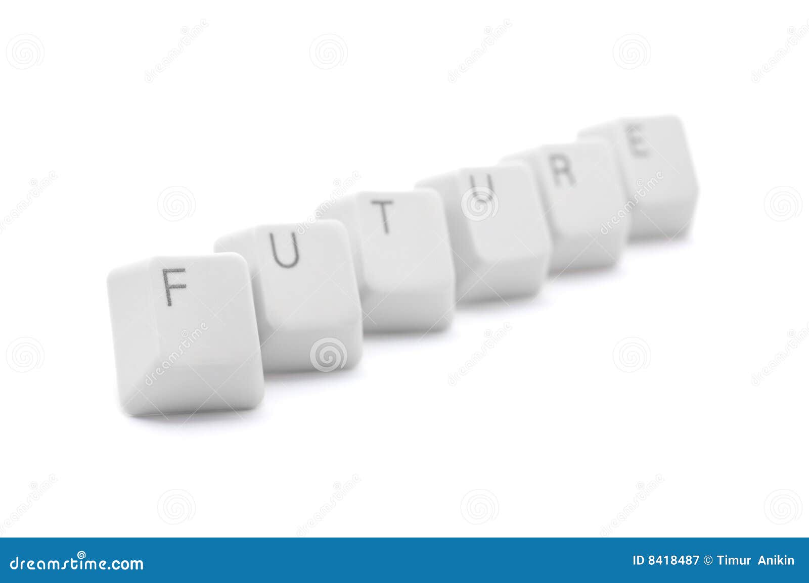 Uncertain future stock image. Image of inscription, button - 8418487