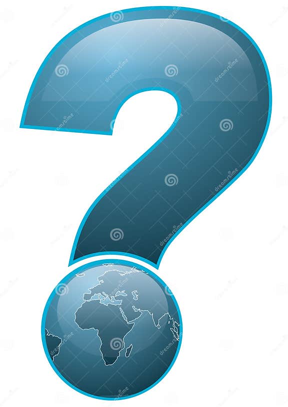 Uncertain Future stock illustration. Illustration of question - 9222942