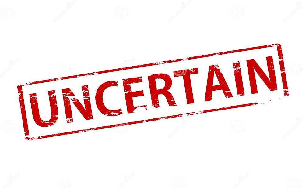 Uncertain stock illustration. Illustration of symbol - 92071228