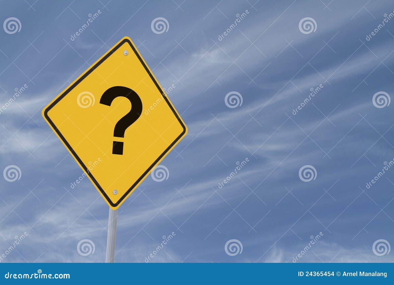 Uncertainty stock photo. Image of risks, warning, signage - 24365454