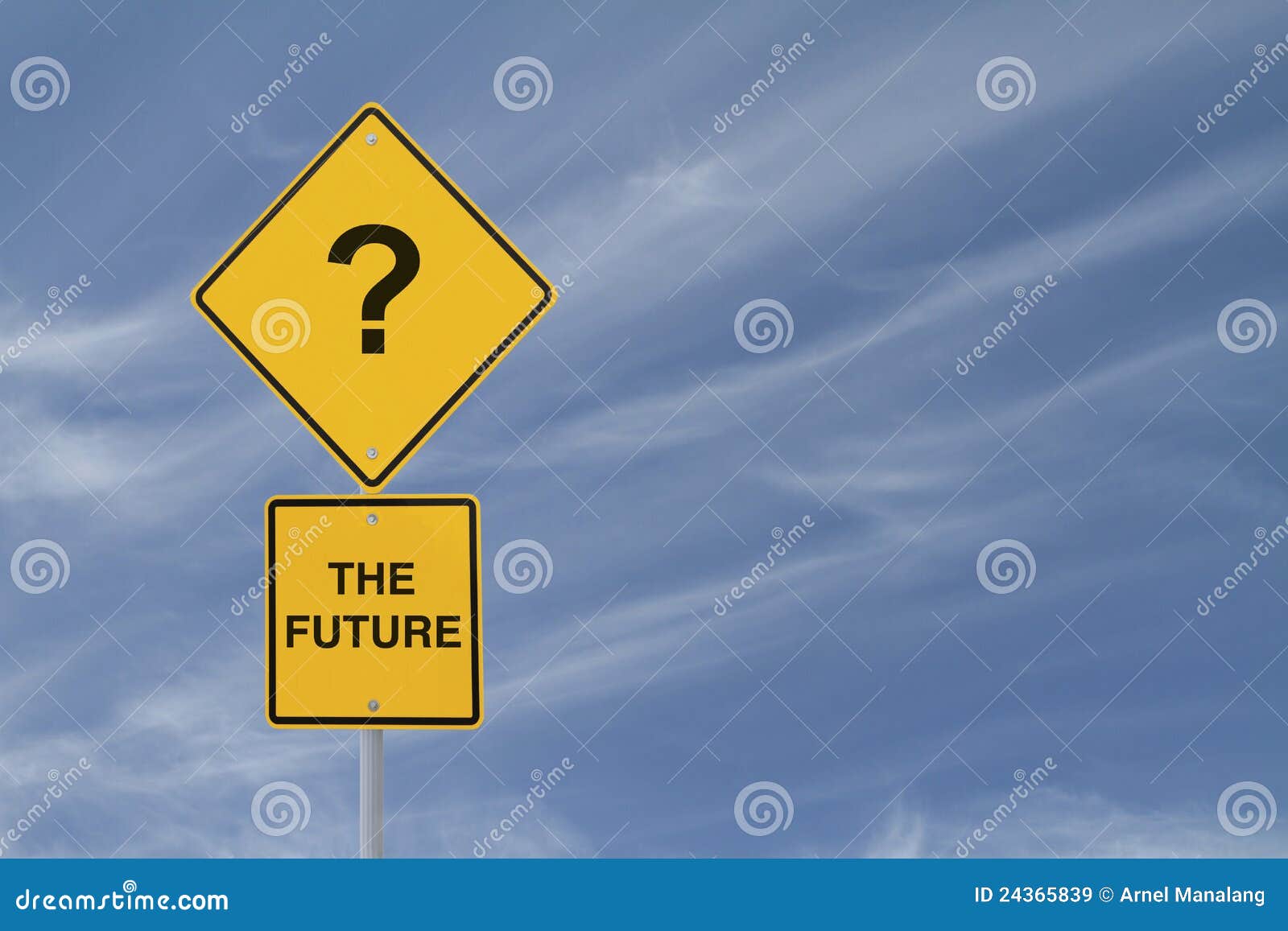 Uncertainty stock image. Image of signage, message, risk - 24365839