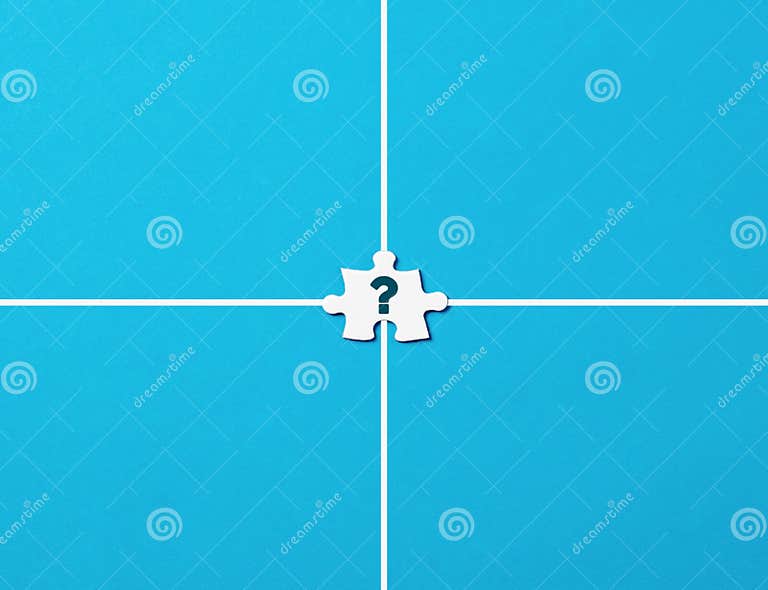 Uncertainty, Problem Solving and Query. Question Mark Symbol on a ...