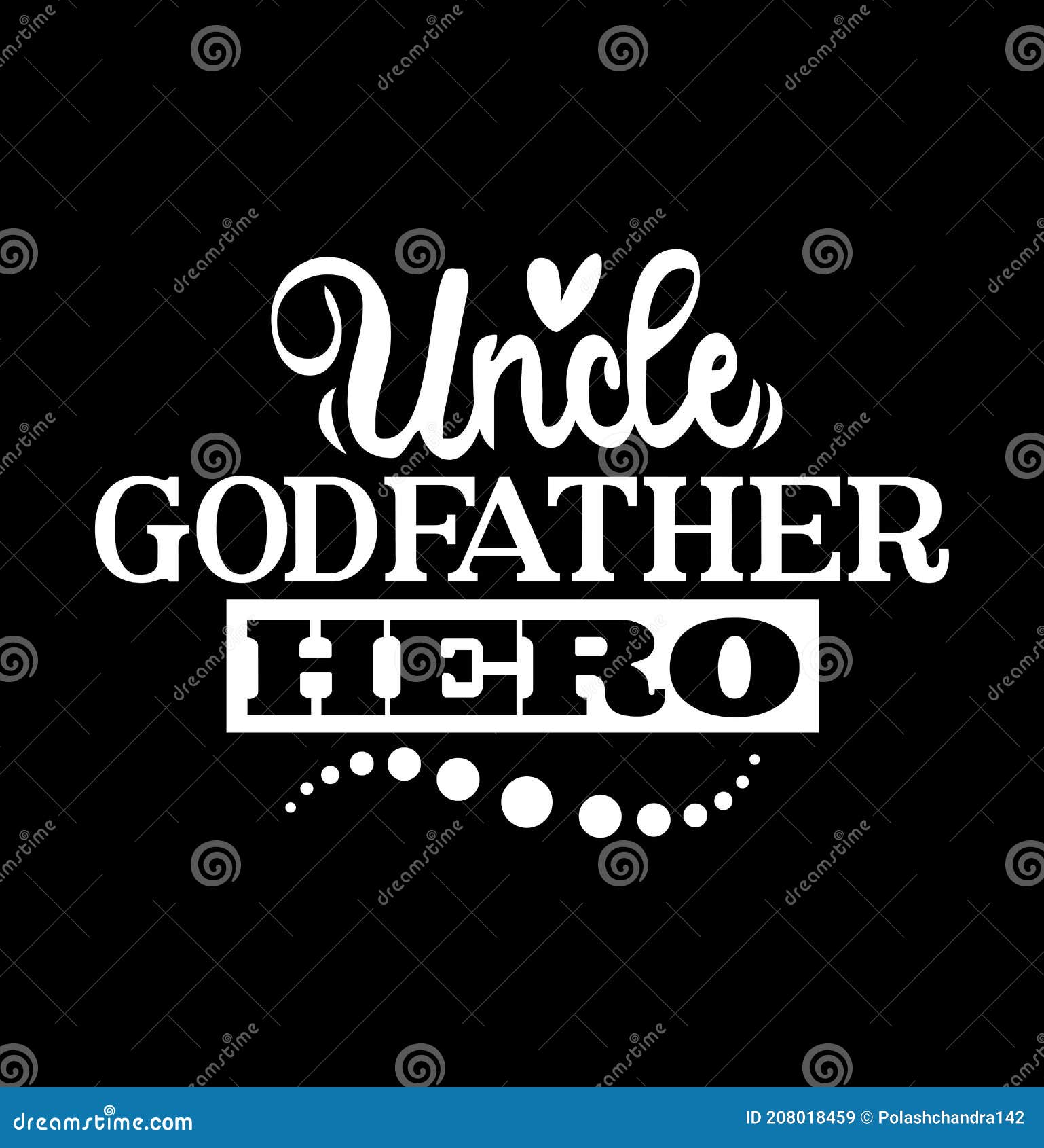 Uncle Godfather Hero Uncle Gift Grandfather Shirt Best Dad Shirt Stock ...