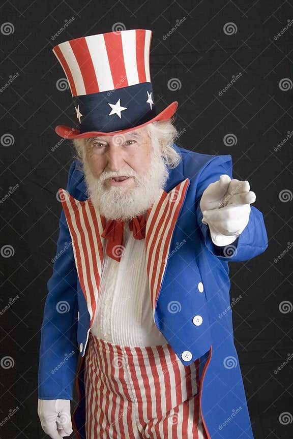 Uncle Sam stock photo. Image of blue, independence, white - 4555482