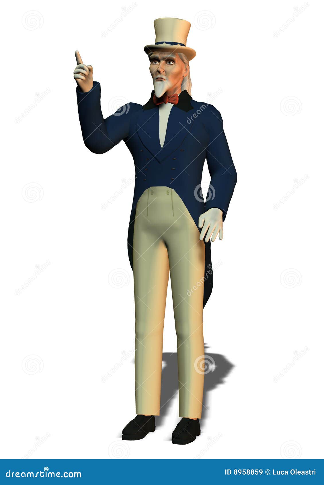 Uncle Sam stock illustration. Illustration of collect - 8958859