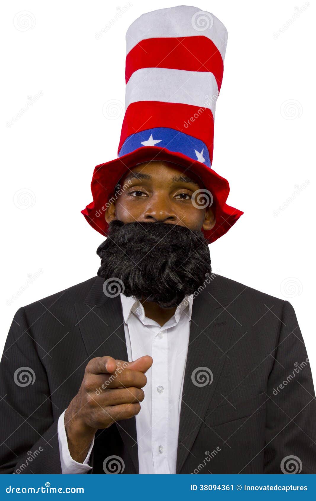 Uncle Sam stock image. Image of pointing, presidents - 38094361