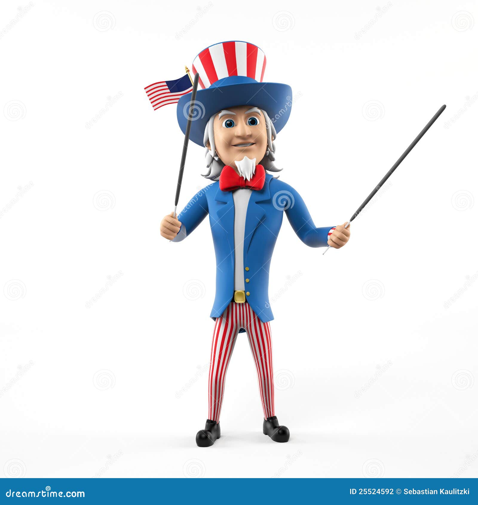 Uncle sam character stock illustration. Illustration of recruitment ...