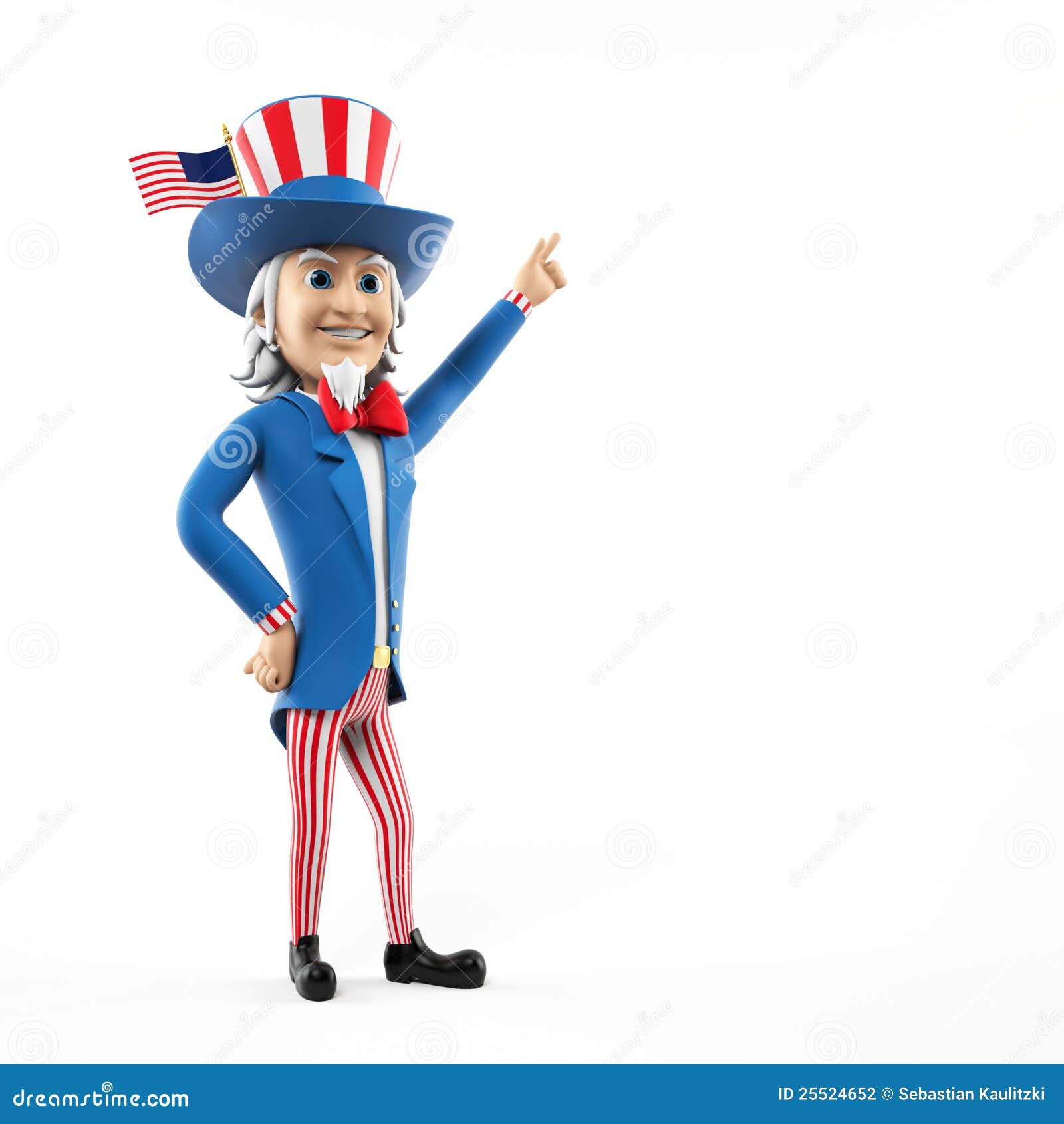 Uncle sam character stock illustration. Illustration of culture - 25524652