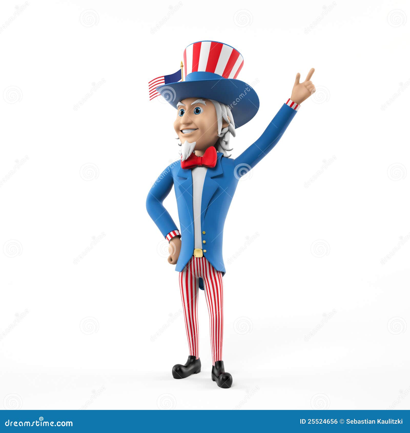 Uncle sam character stock illustration. Illustration of desire - 25524656