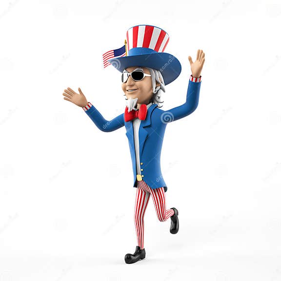 Uncle sam character stock illustration. Illustration of recruitment ...