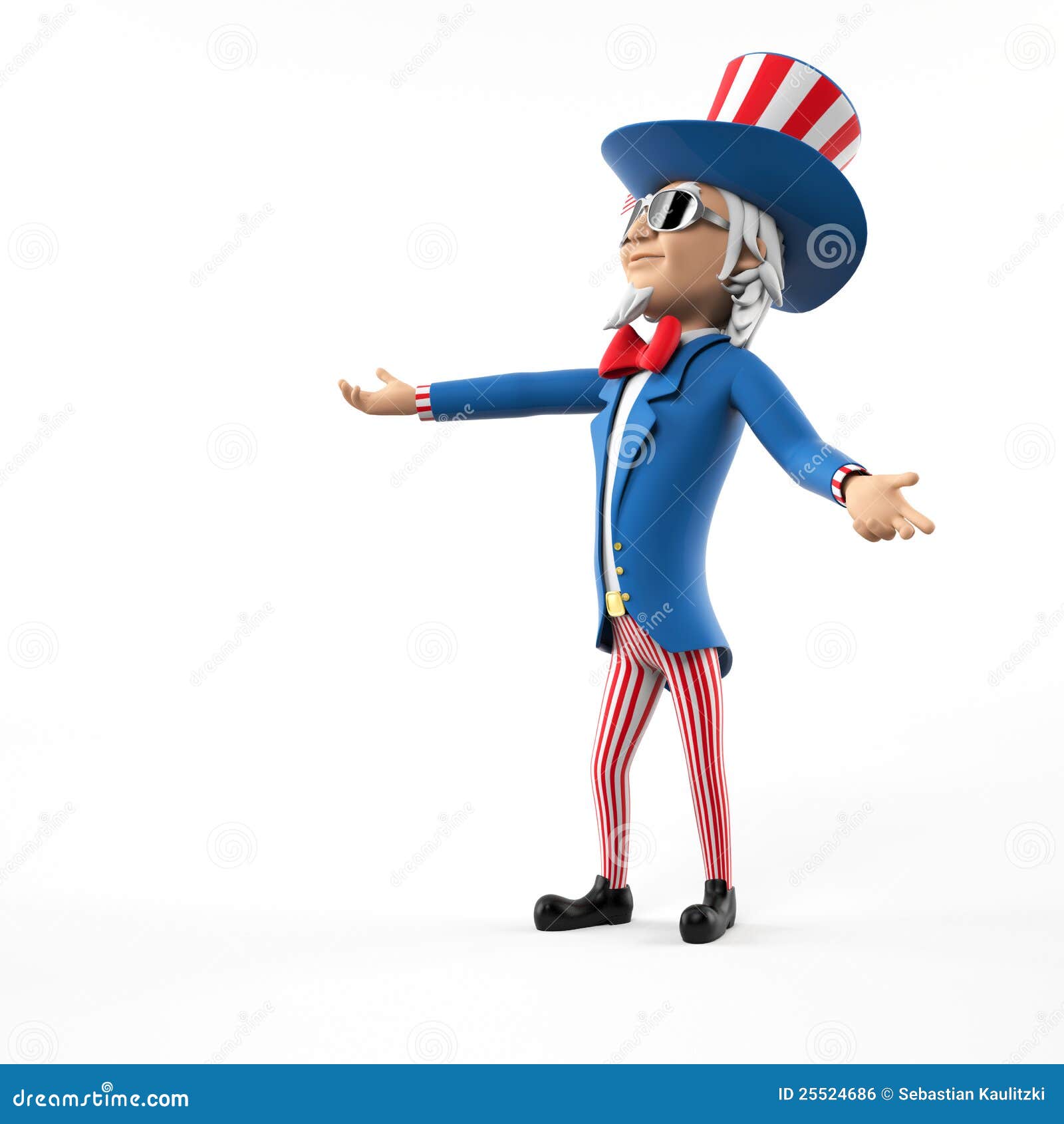 Uncle sam character stock illustration. Illustration of patriotism ...
