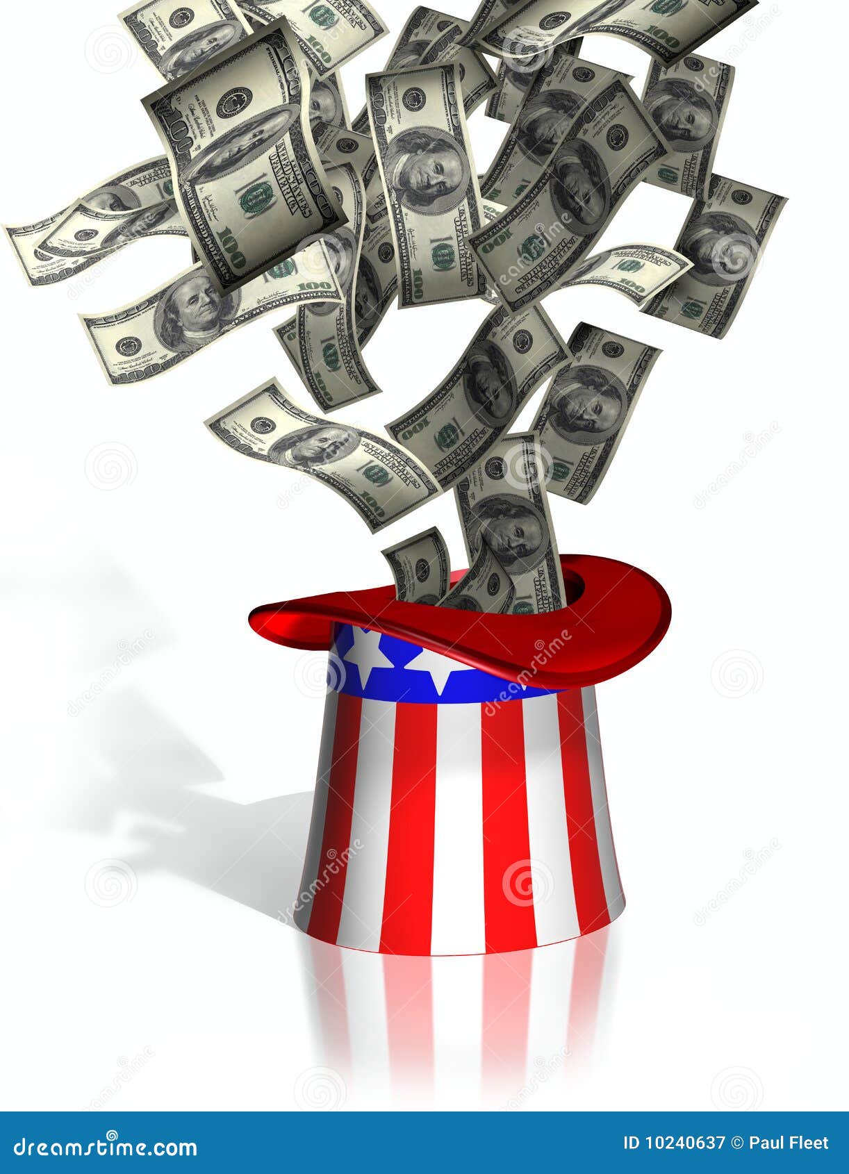 Uncle Sam collecting taxes stock illustration. Illustration of white ...