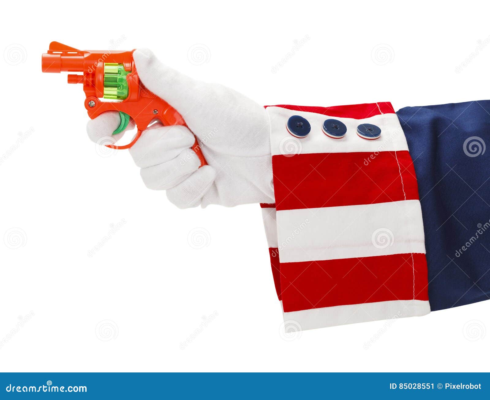 Uncle Sam and Gun stock image. Image of robbing, america - 85028551