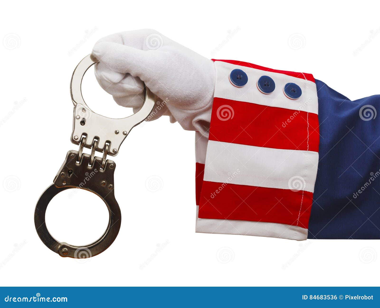 Uncle Sam Police Badge Stock Photography | CartoonDealer.com #84669770