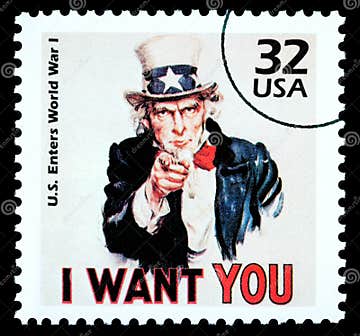 Uncle Sam Postage Stamp editorial stock photo. Illustration of currency ...