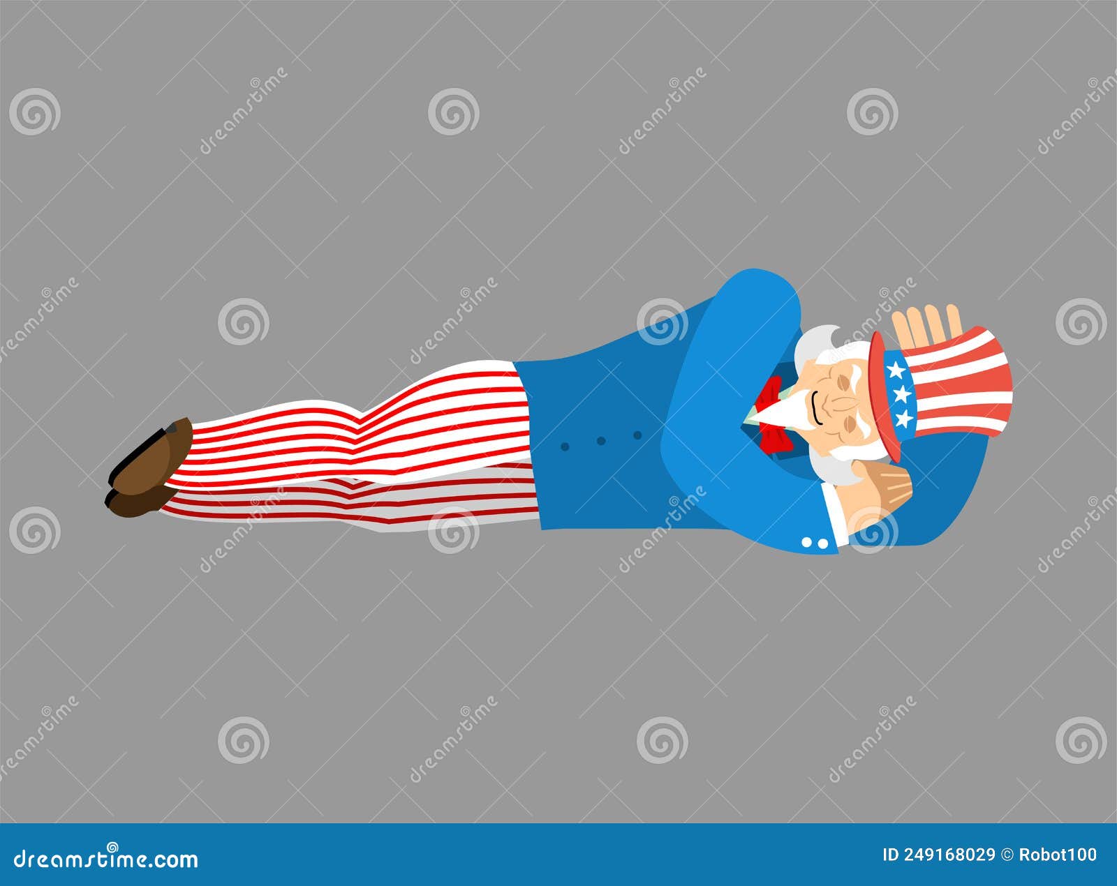 A Boy Was Sleeping Asleep And Snoring Drool. Doodle Icon Image Kawaii ...