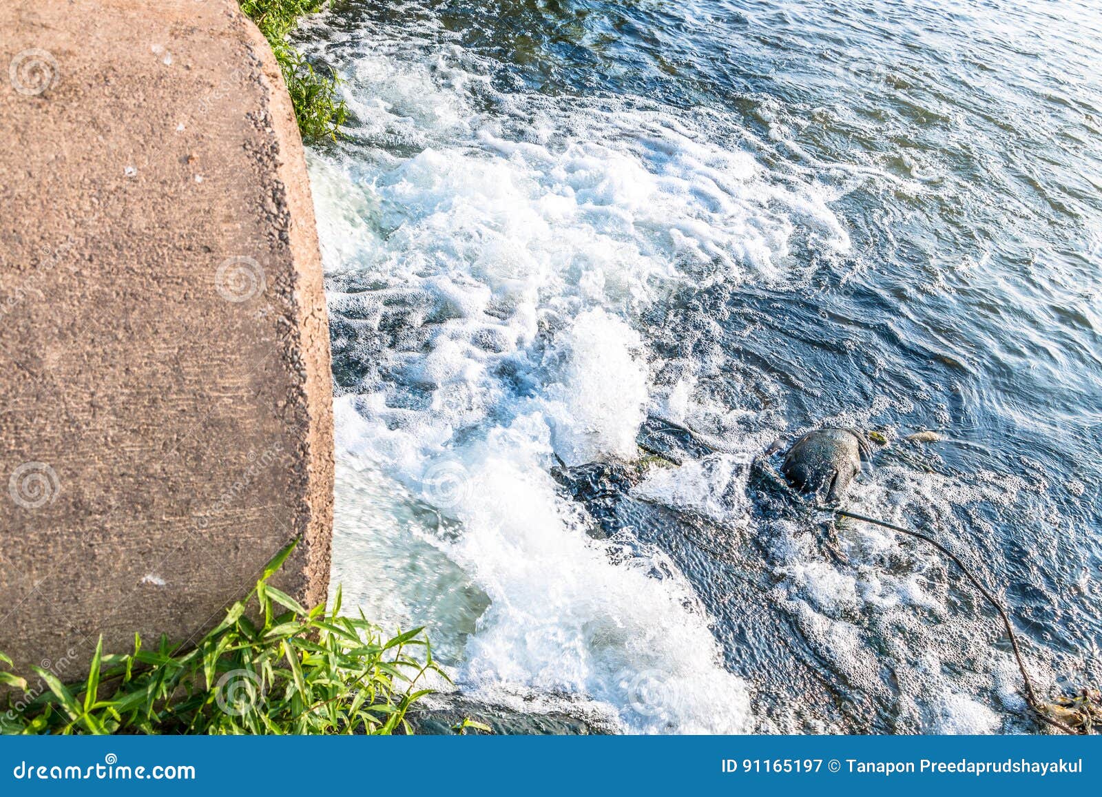 Unclean Water from the Sewer Stock Image - Image of contrast, corrosion ...