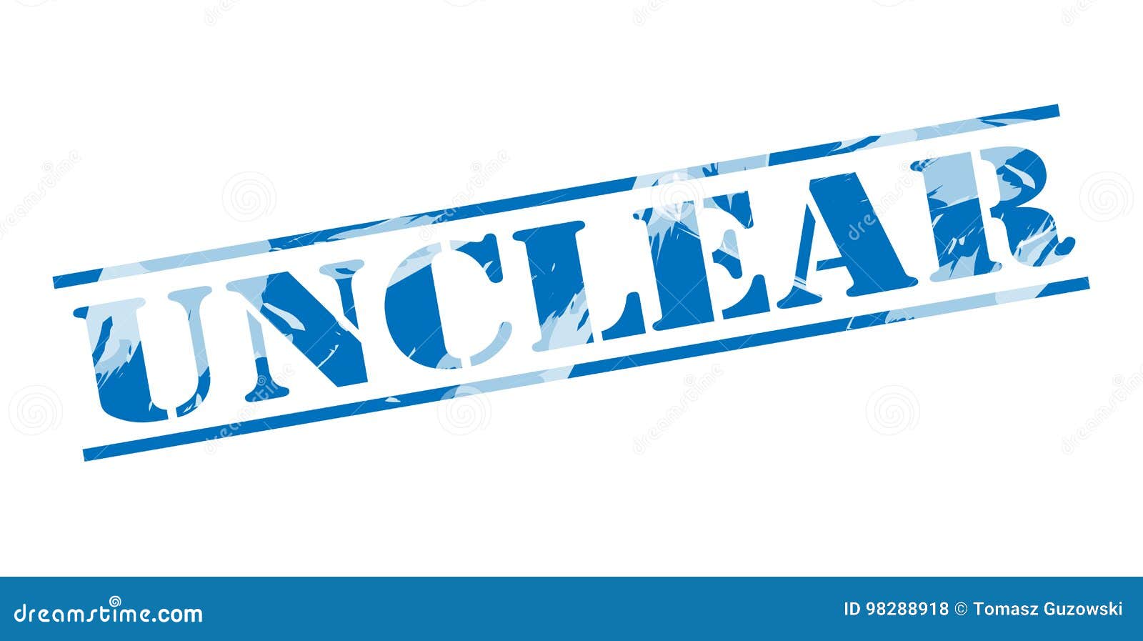 Unclear Blue Stamp Stock Photography | CartoonDealer.com #98288918