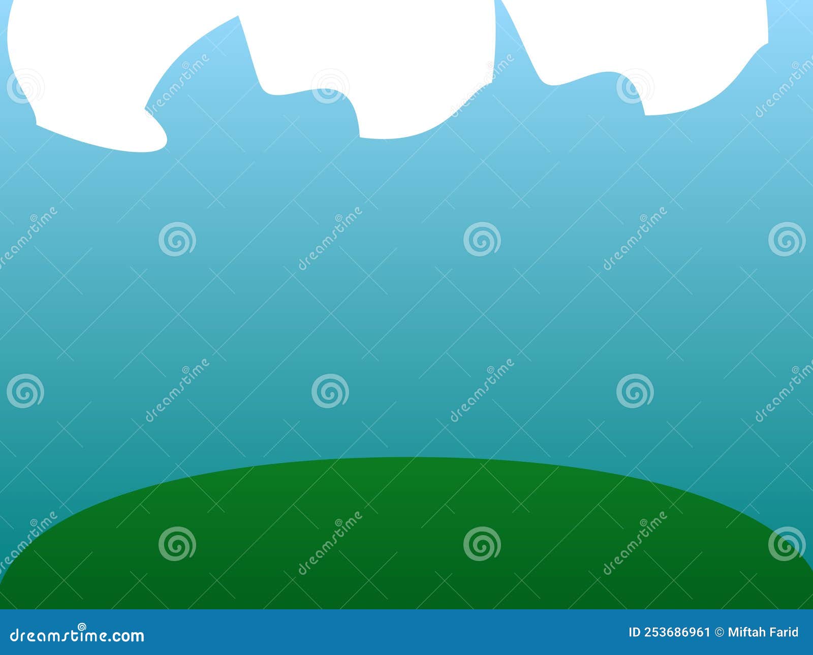 Unclear and Empty Cloud Sky Land Abstract Background Design Stock ...