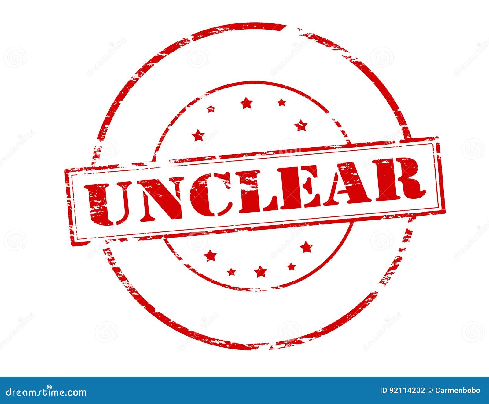 Unclear stock illustration. Illustration of symbol, rubber - 92114202