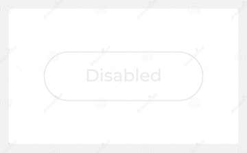 Unclickable Button UI Element Template Stock Vector - Illustration of inactive, sign: 265029359