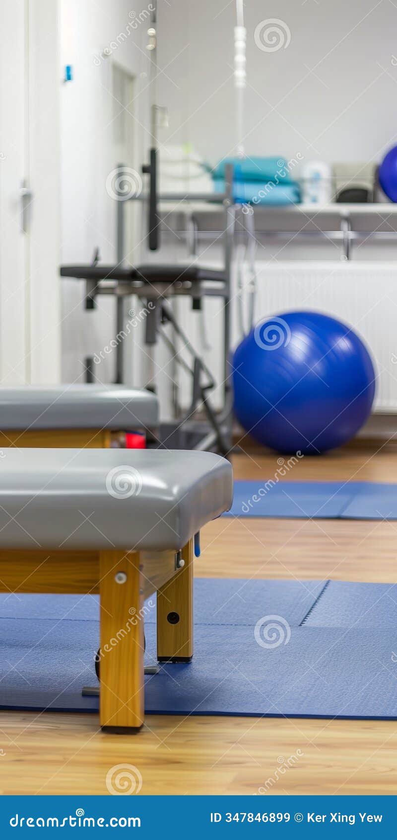 Uncluttered Background in a Physiotherapy Environment Ideal for Text ...