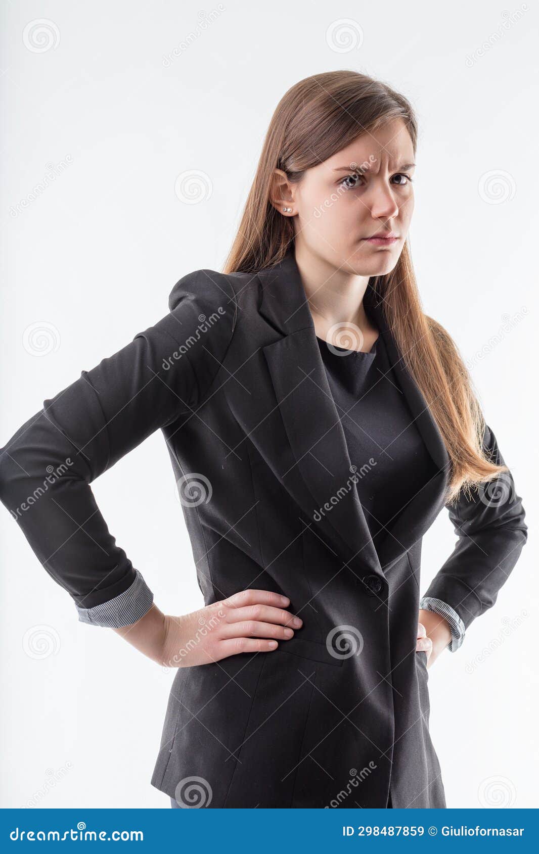 Uncompromising in Approach, Resolute in Expression Stock Image - Image ...