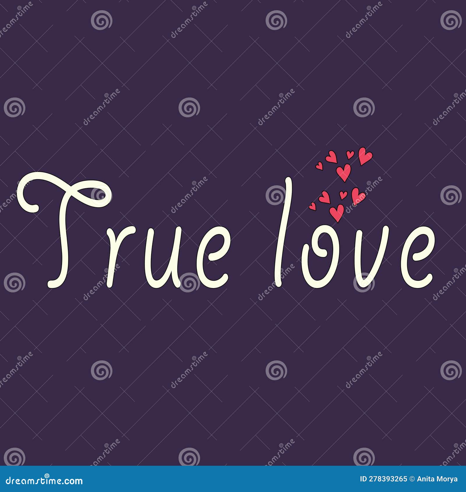Unconditional True Love Unconditional True Love. Stock Illustration ...