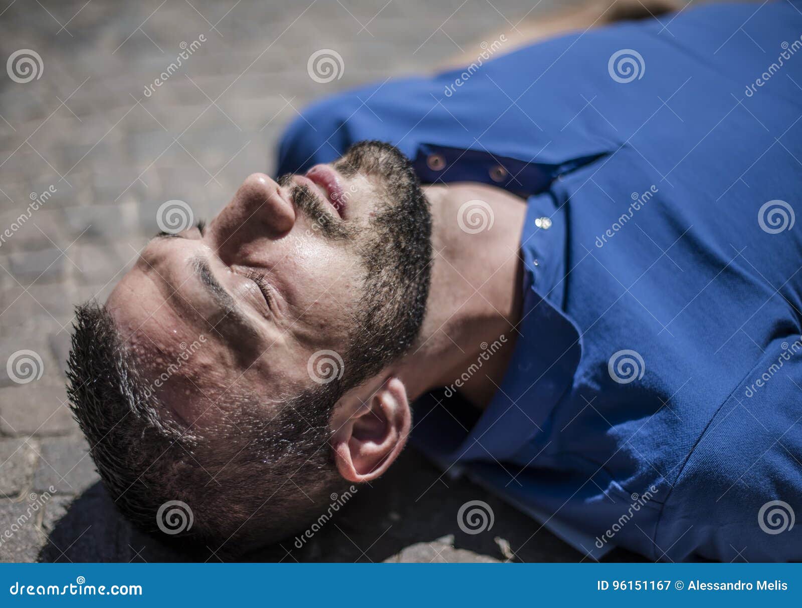Unconscious Guy on the Floor Stock Image - Image of girl, heart: 96151167