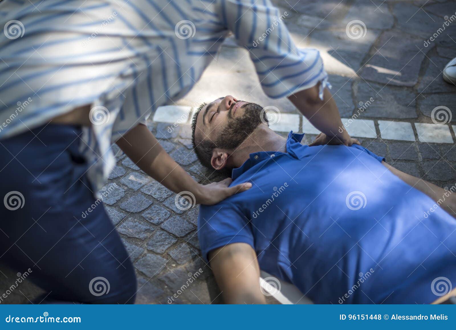 Unconscious Guy on the Floor Stock Photo - Image of accident, heart ...