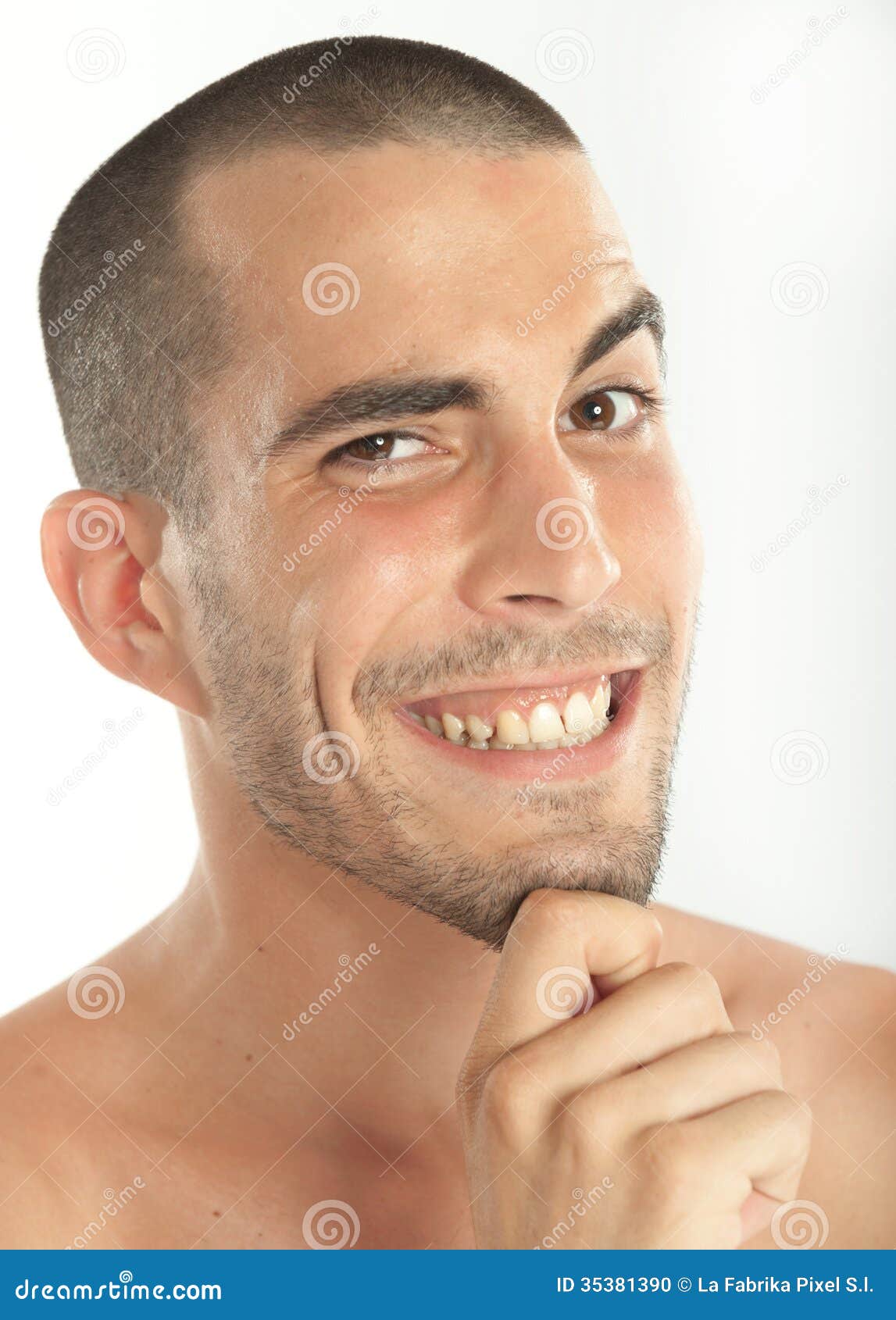 Unconvinced stock photo. Image of calculate, think, ponder - 35381390