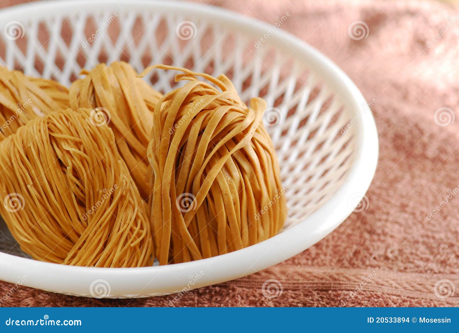 Uncook noodle coil stock photo. Image of noodles, uncook - 20533894