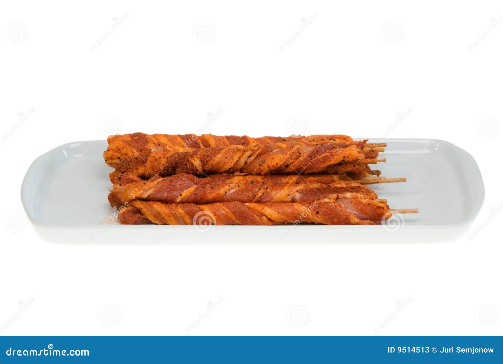 Uncooked barbecue. stock image. Image of lunch, small - 9514513