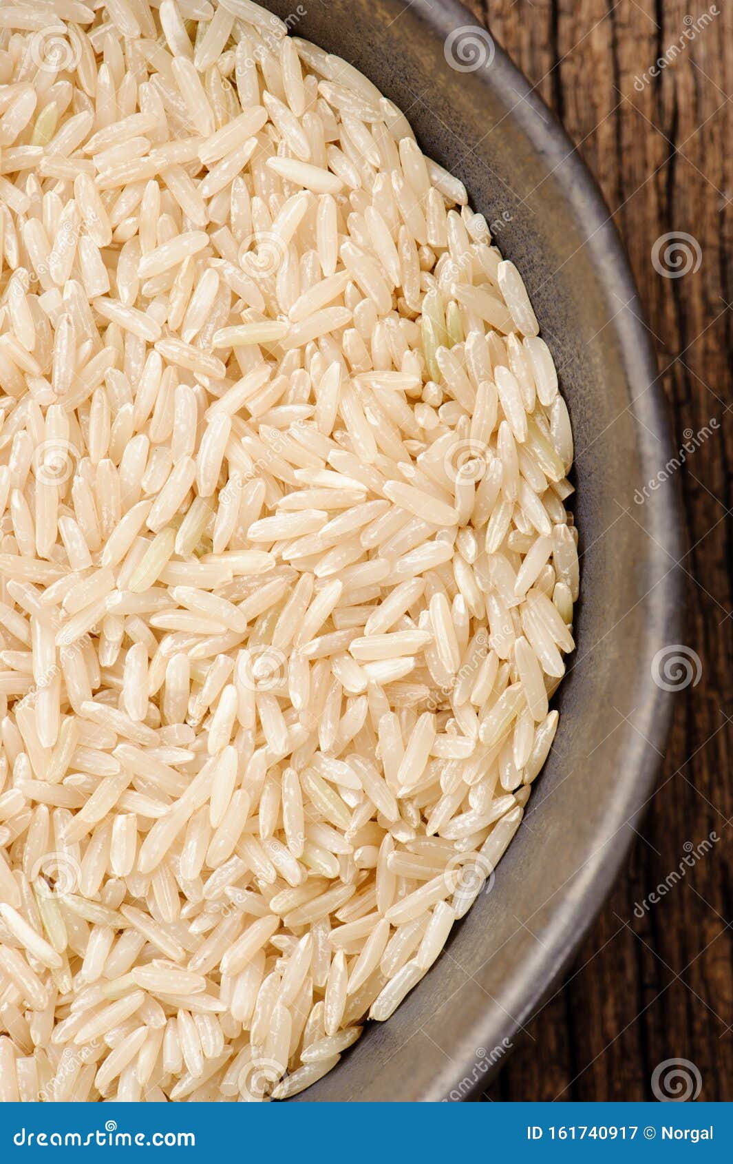 Uncooked brown rice stock image. Image of healthy, cooked - 161740917