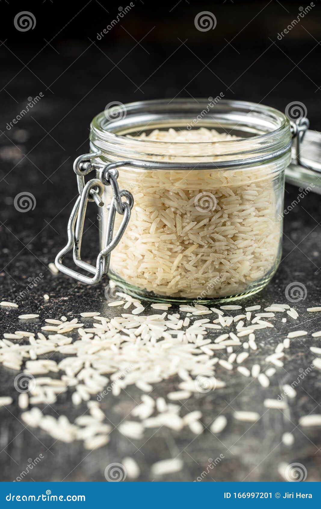 Uncooked indian long rice stock image. Image of asian - 166997201