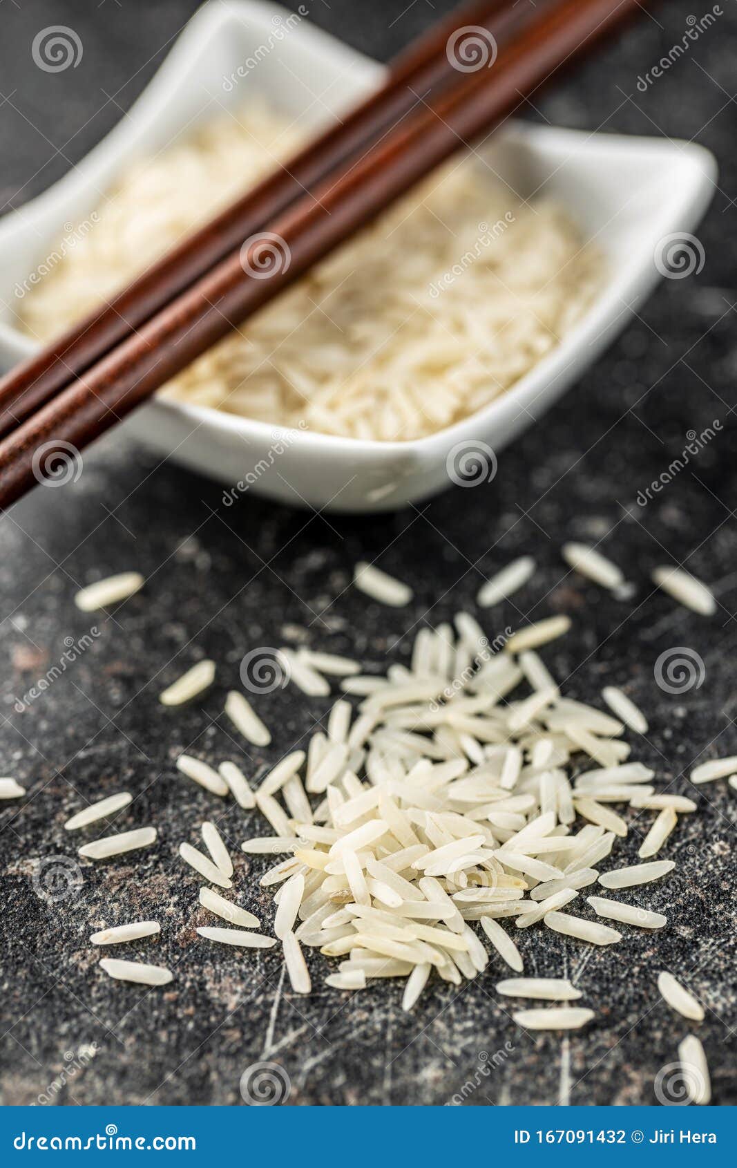 Uncooked indian long rice stock photo. Image of nutrition - 167091432