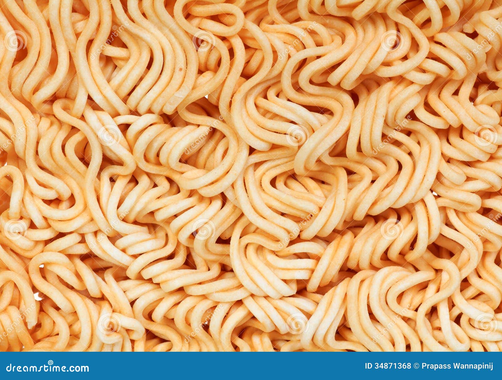 Uncooked Instant Noodle Texture Stock Photo - Image of wheat, instant ...