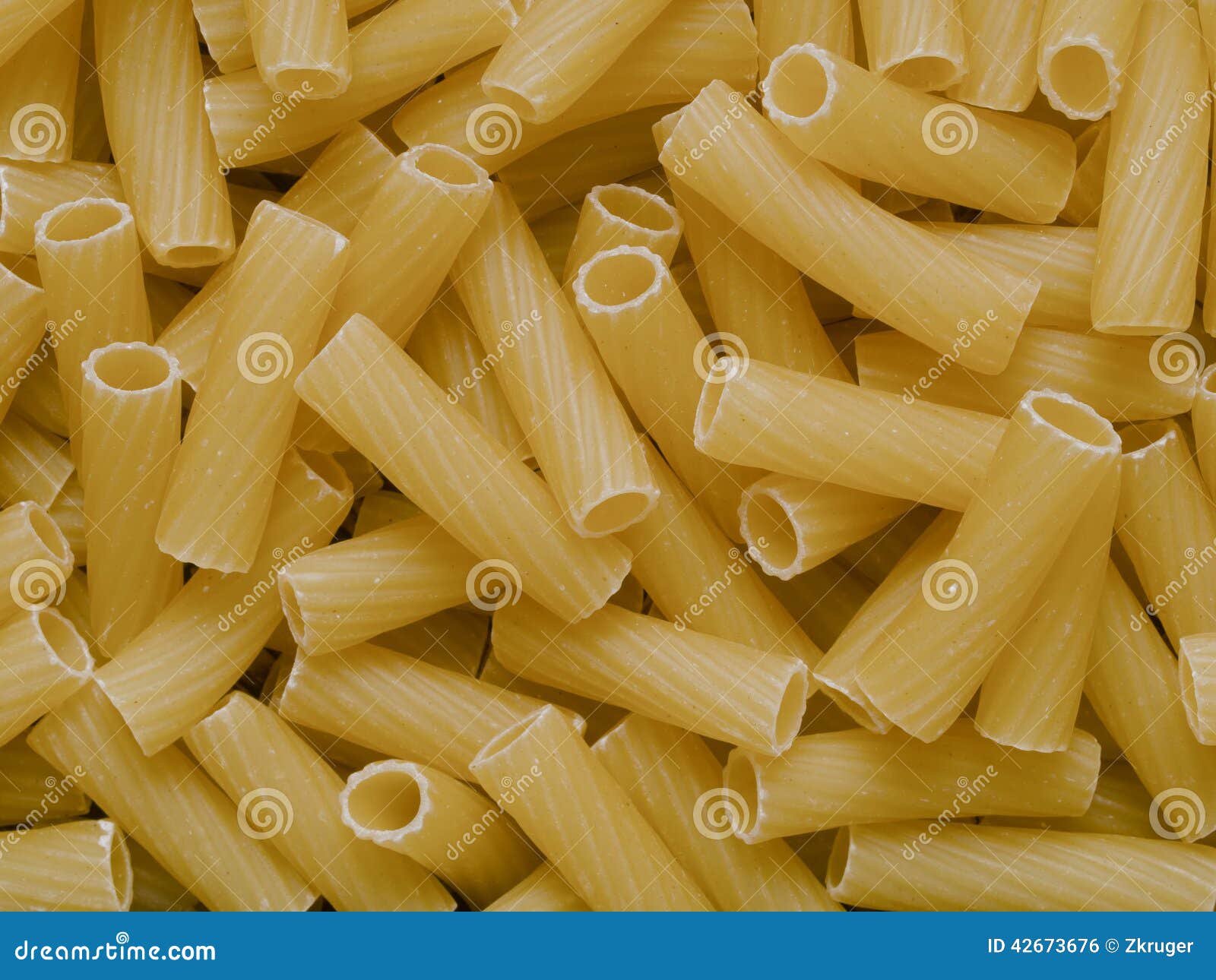 Maccheroni Pasta On The Table Royalty-Free Stock Photography ...