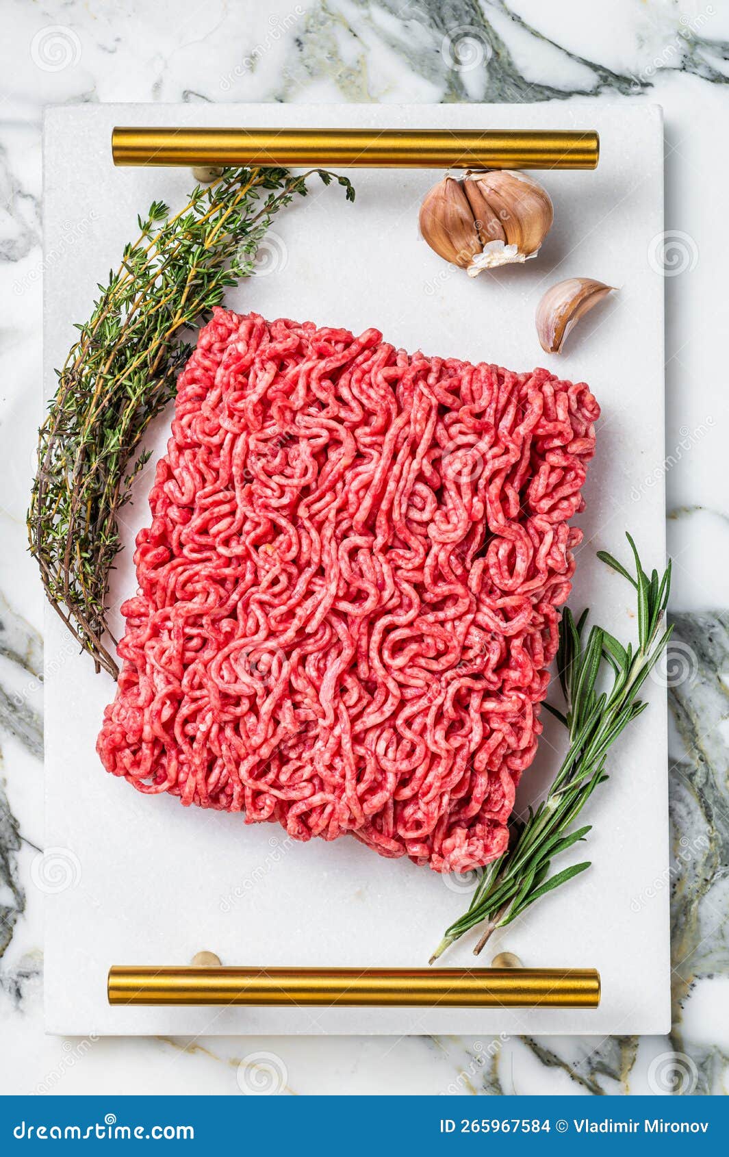 Uncooked Mince from Marbled Beef Meat, Raw Ground Meat. Marble ...