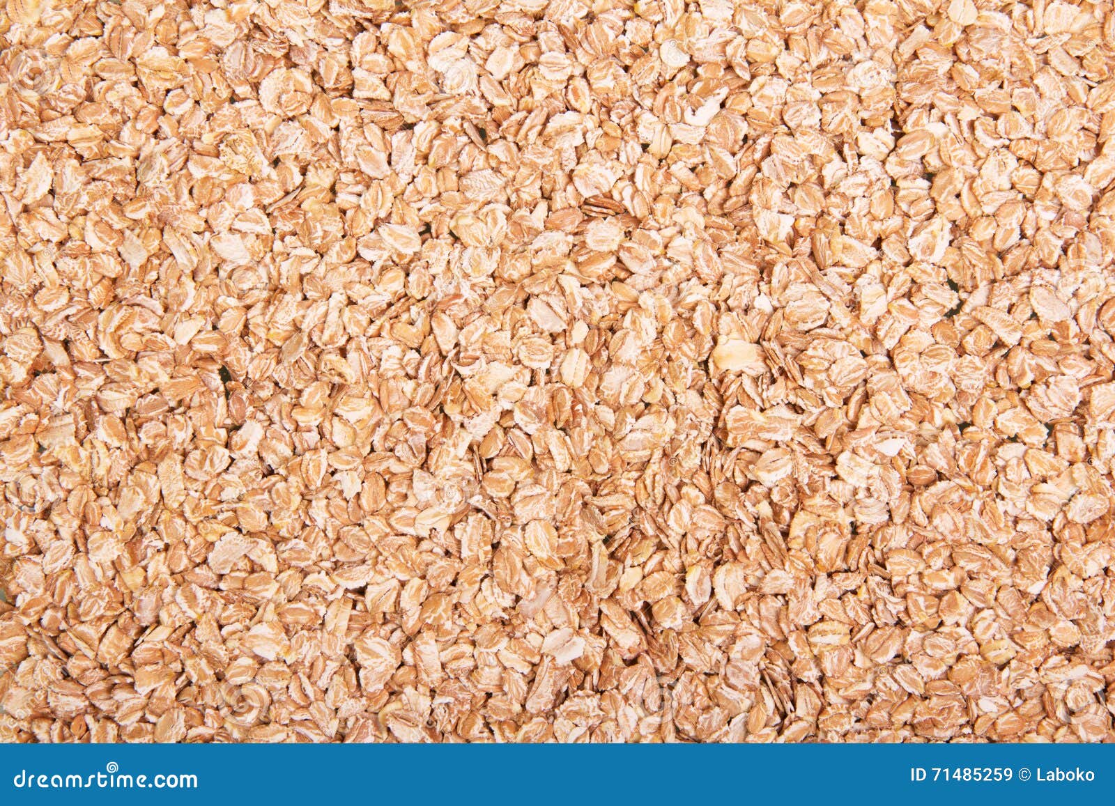 Uncooked Oatmeal Close-up for the Preparation Dietary Dishes. Texture ...