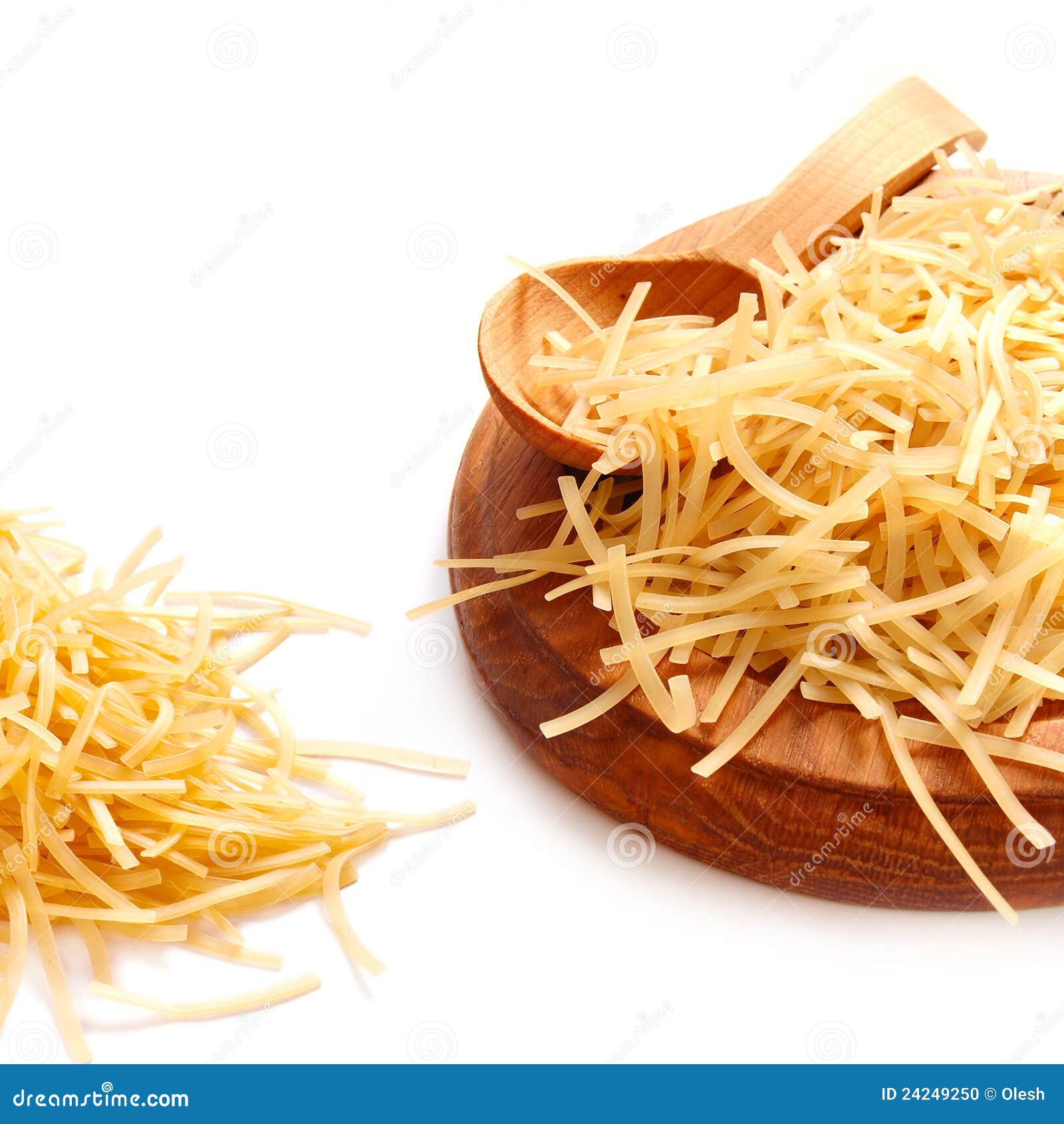 Uncooked pasta stock photo. Image of carbohydrates, noodles - 24249250