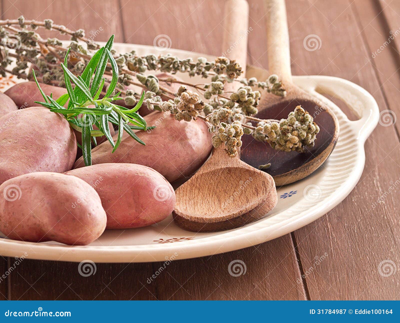 Uncooked potatoes stock image. Image of rural, uncooked - 31784987
