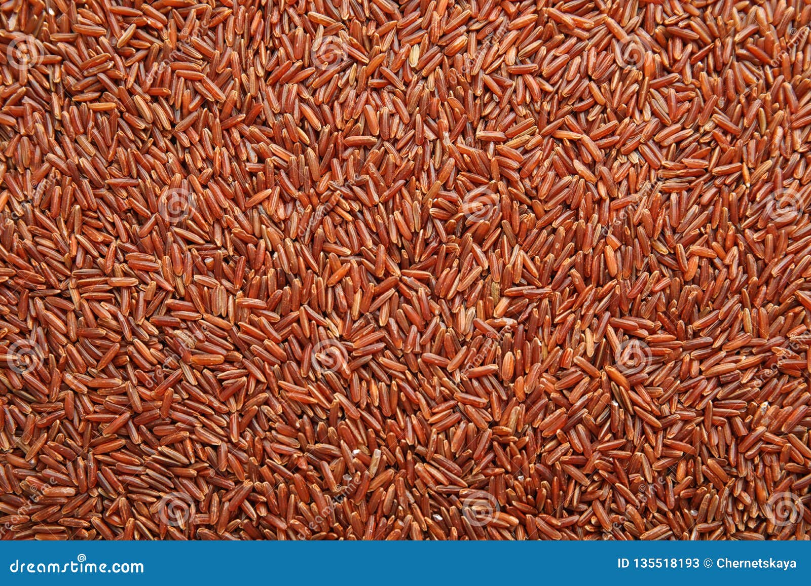 Uncooked Red Rice As Background Stock Image - Image of seed, pattern ...