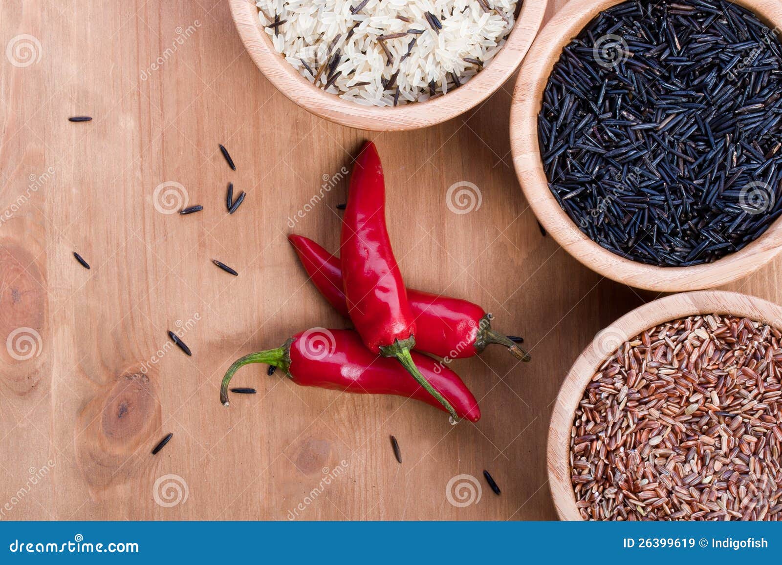 Uncooked rice stock image. Image of shot, agriculture - 26399619