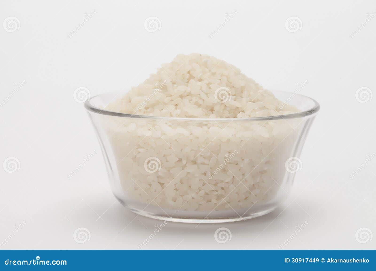 Uncooked Rice in Bowl with... Stock Image - Image of breakfast, legume ...