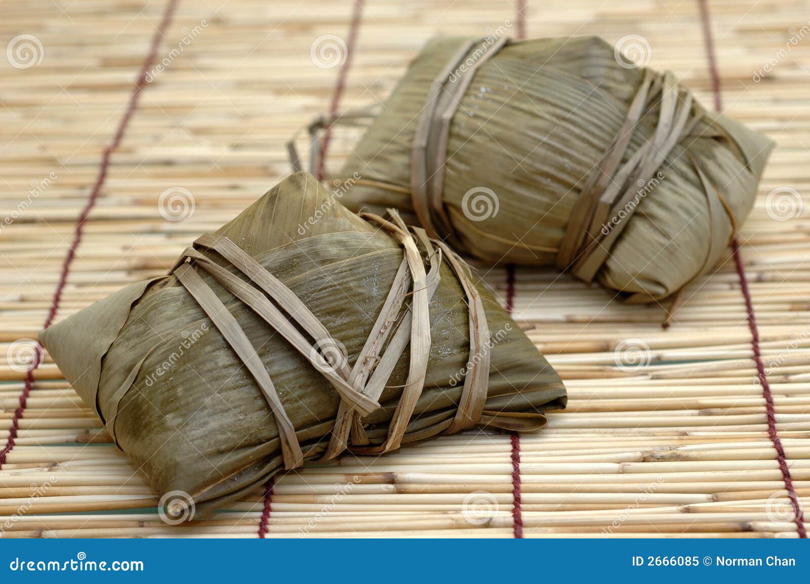 Rice Dumplings - Stuffed With Desiccated Coconut Royalty-Free Stock ...