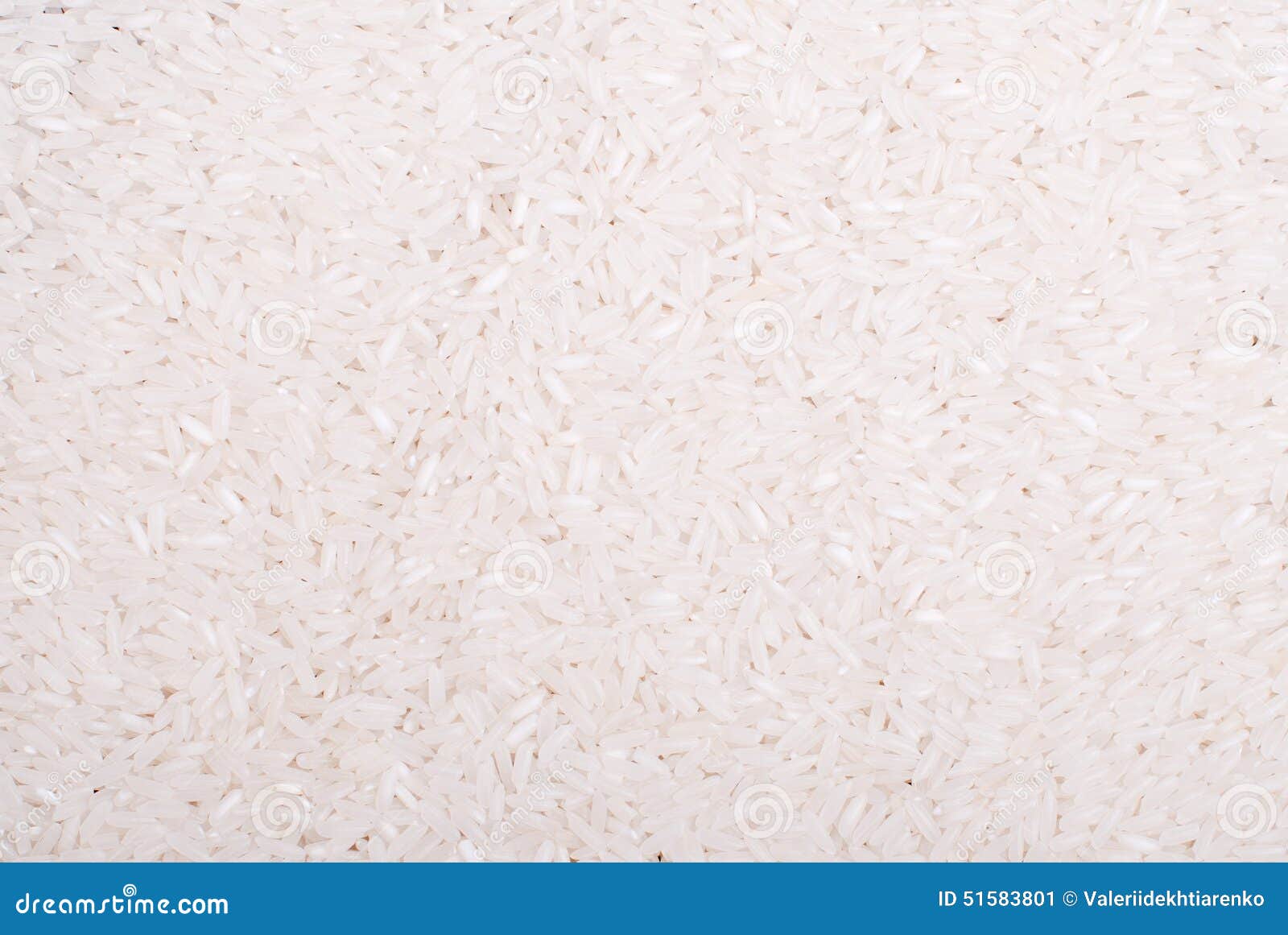 Uncooked Rice Expanded in the Background Stock Image - Image of ...