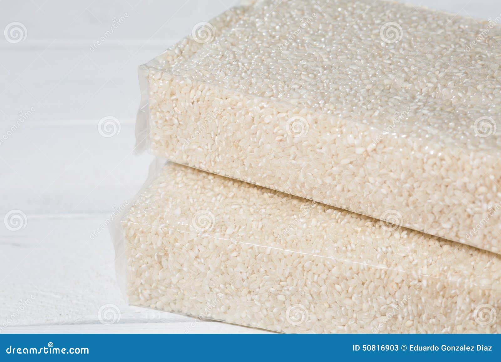 Uncooked rice stock image. Image of shape, packaging - 50816903